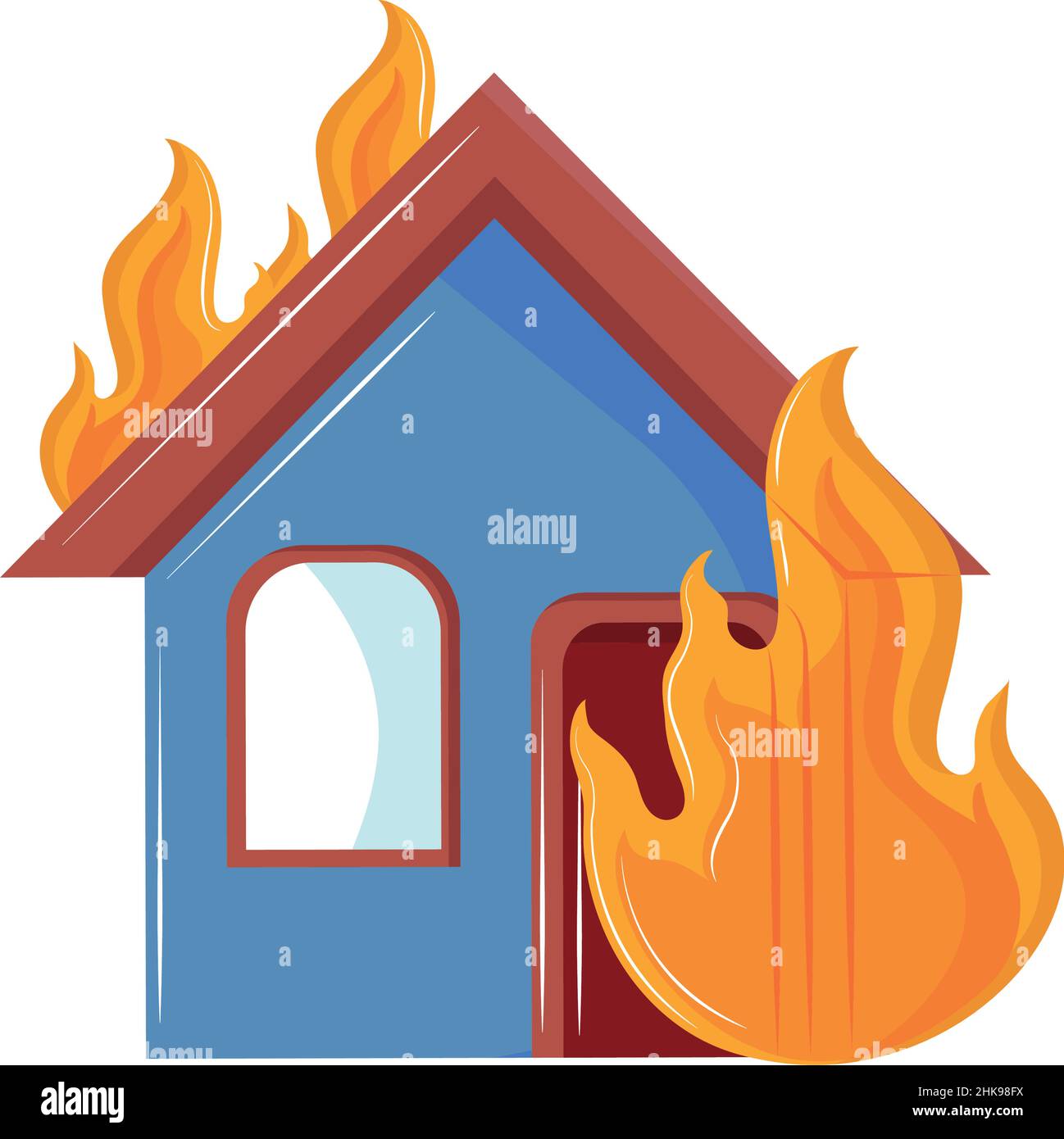 fire natural disaster Stock Vector Image & Art - Alamy