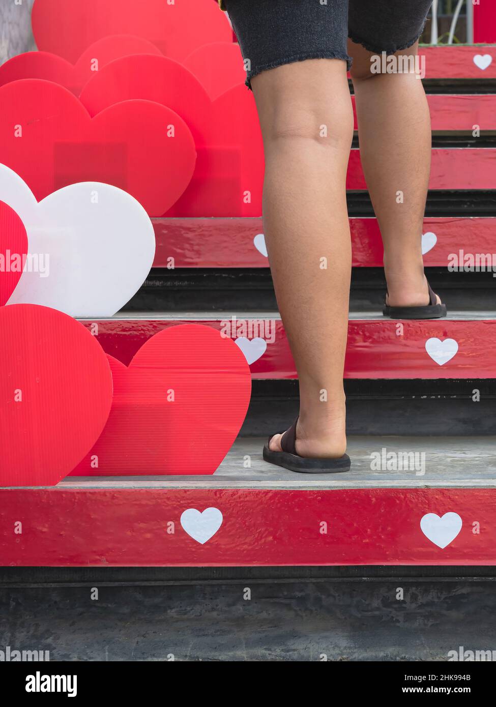Stairs Feet Conceptual High Resolution Stock Photography and Images - Alamy