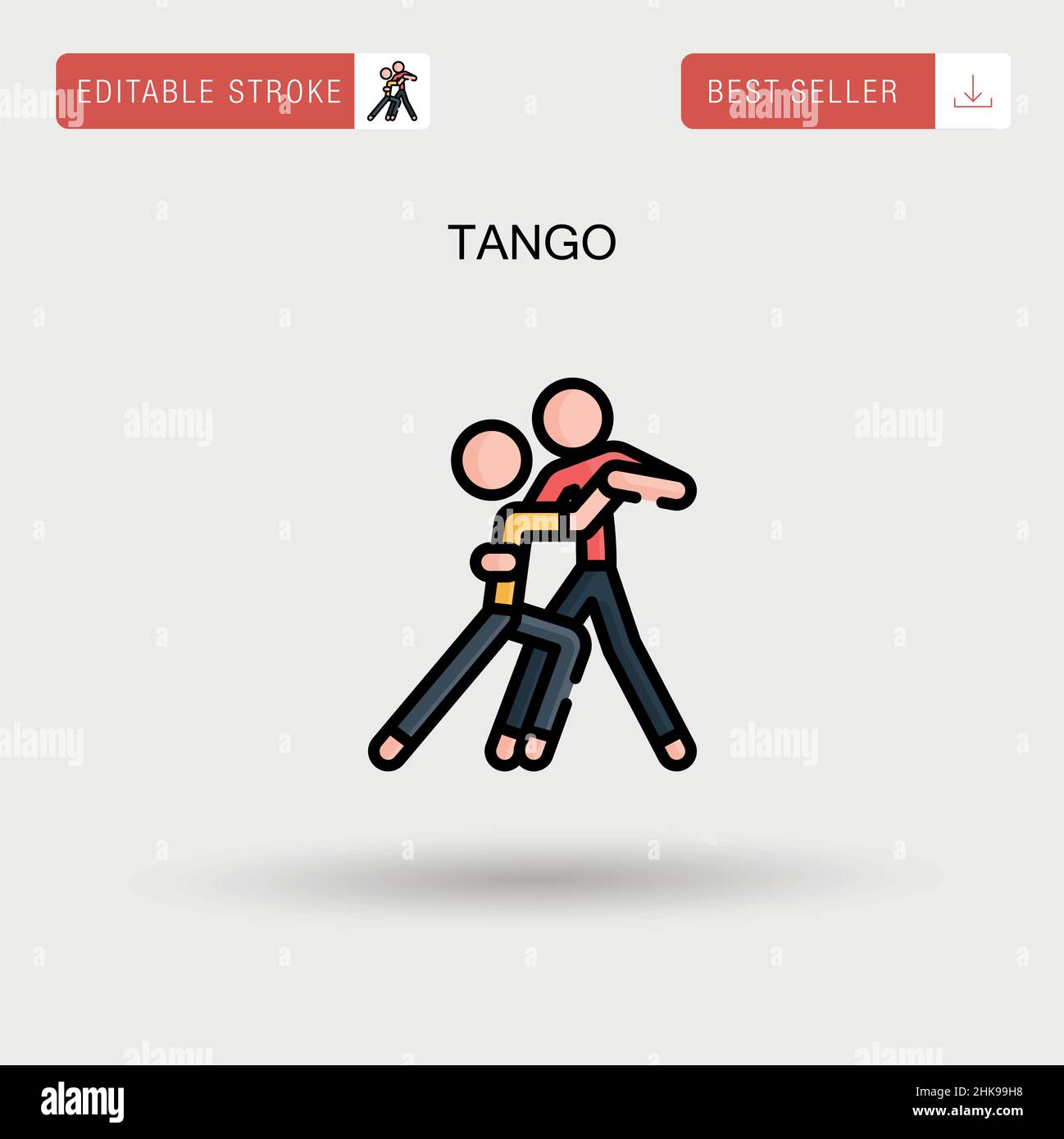 Argentina tango dance red hi-res stock photography and images - Alamy