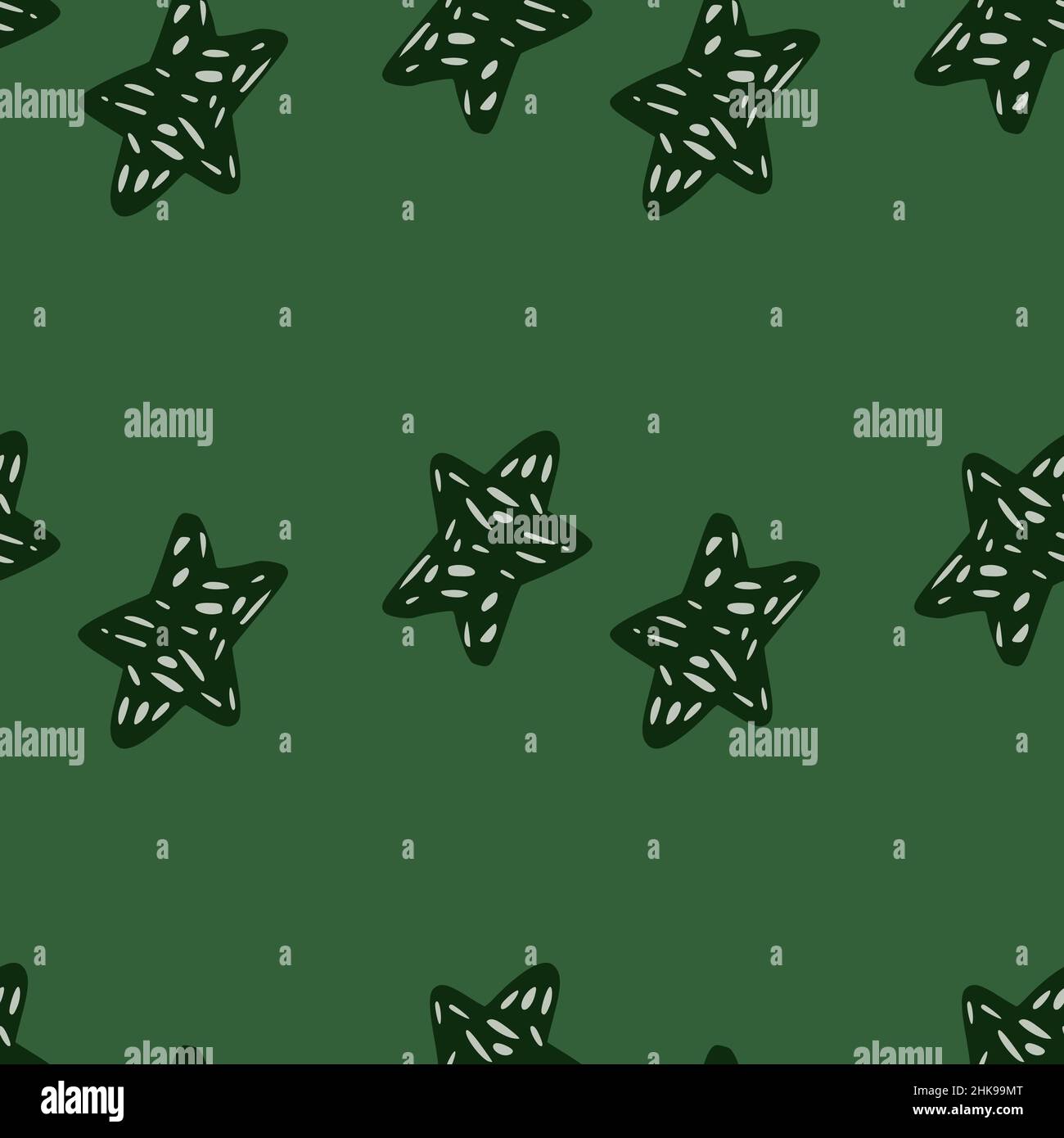 Stars seamless pattern. Hand drawn background celebration. Repeated ...