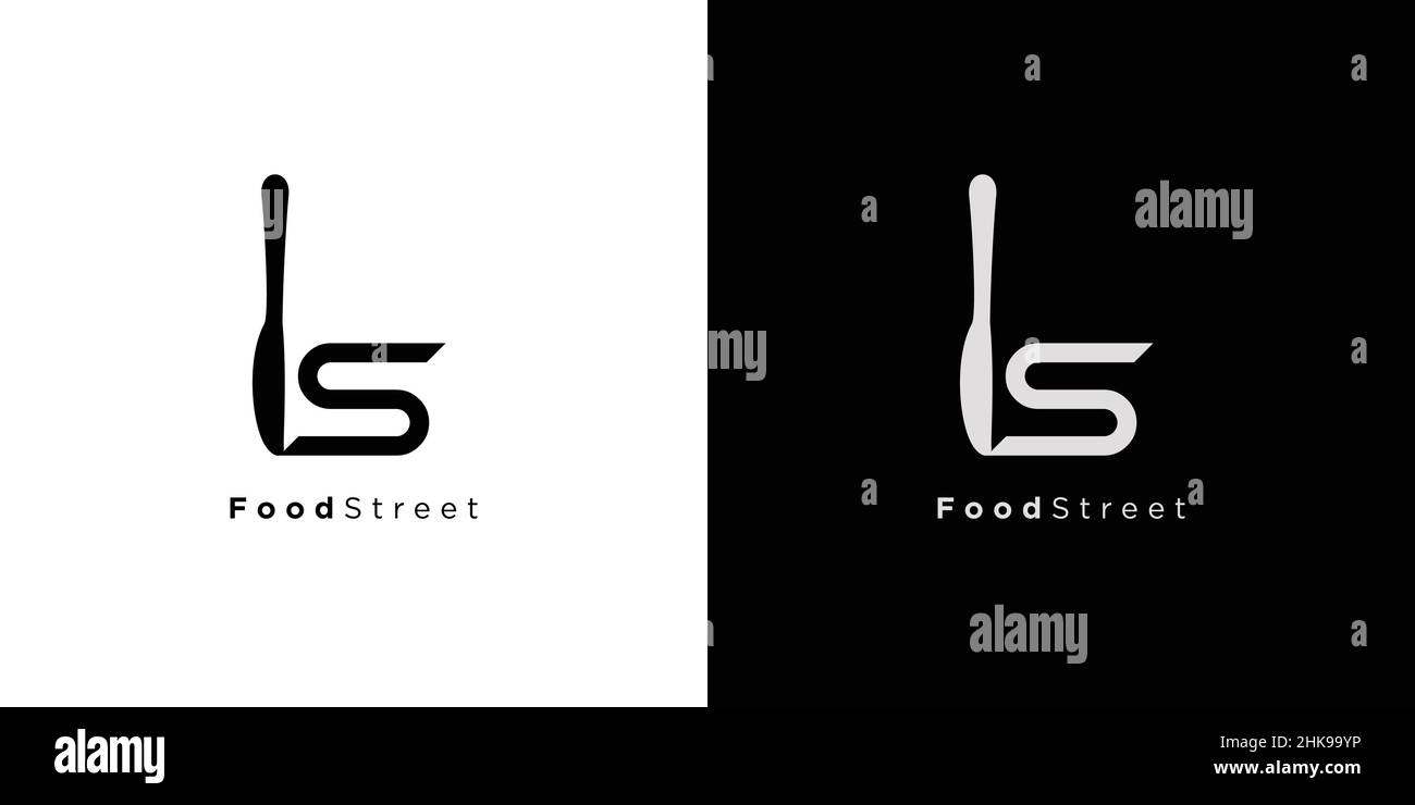 LS initials restaurant logo design Stock Vector Image & Art - Alamy