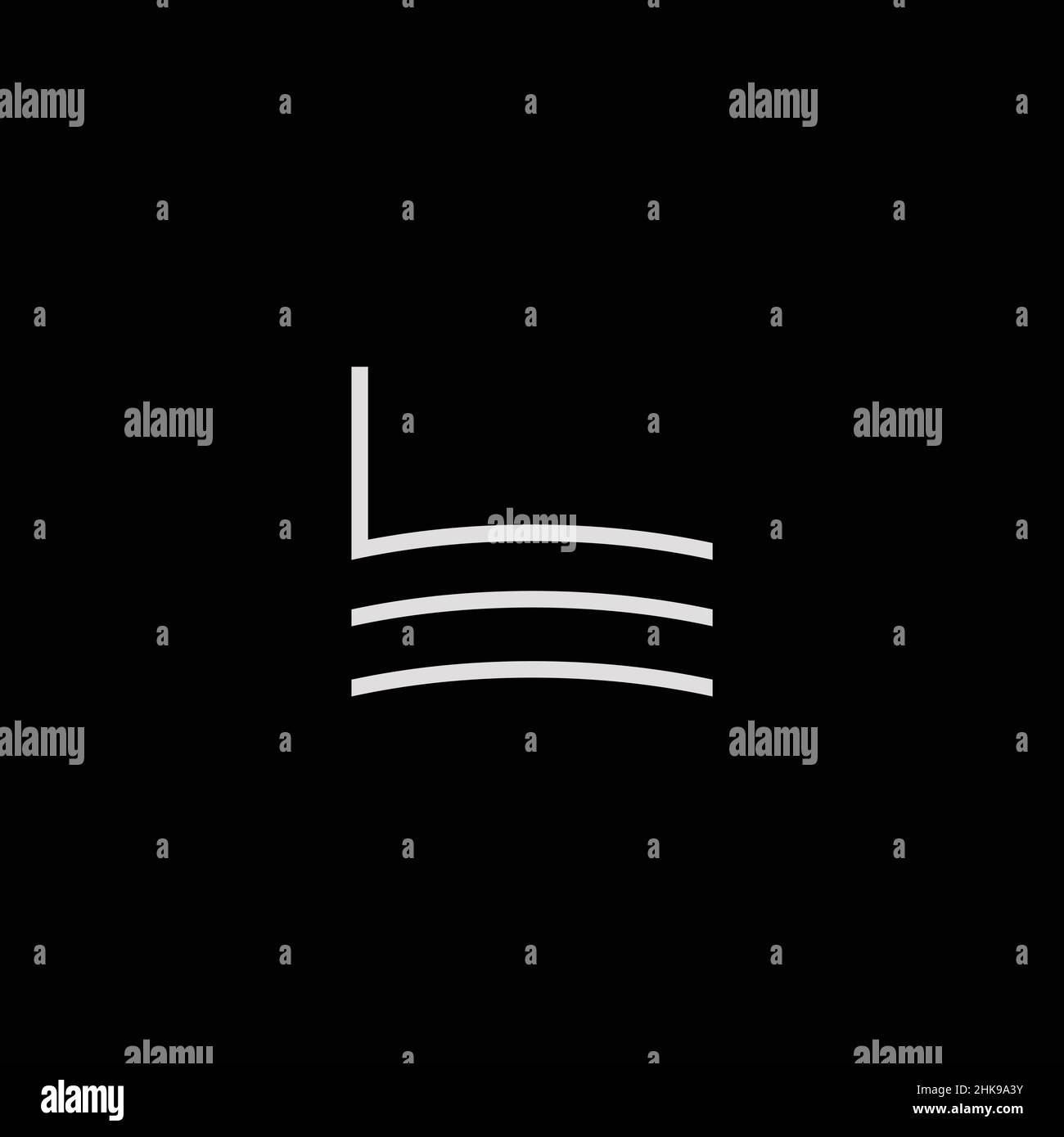 Simple and modern letter LE initials logo design Stock Vector Image ...