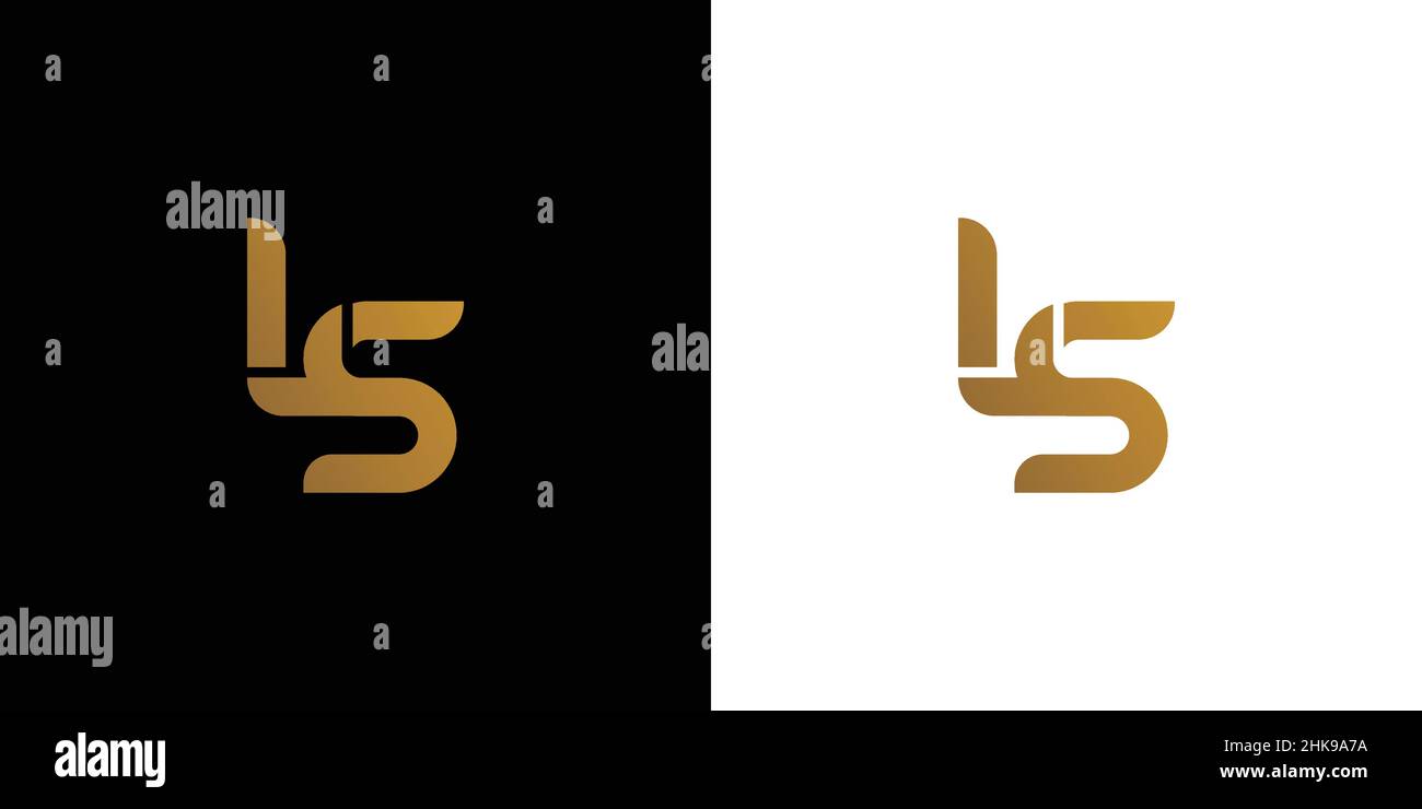 Simple and attractive LS logo design Stock Vector Image & Art - Alamy