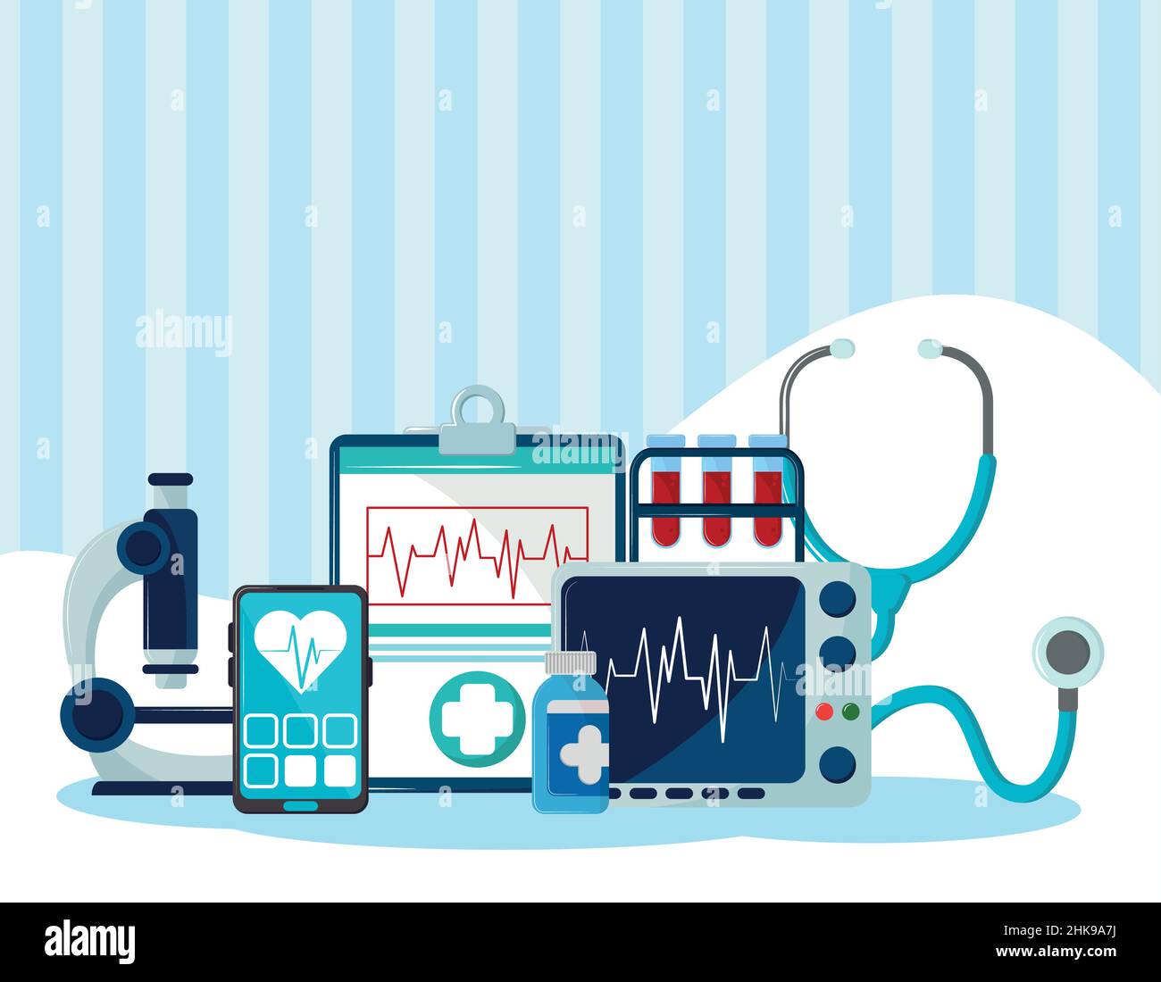 medical service concept Stock Vector Image & Art - Alamy