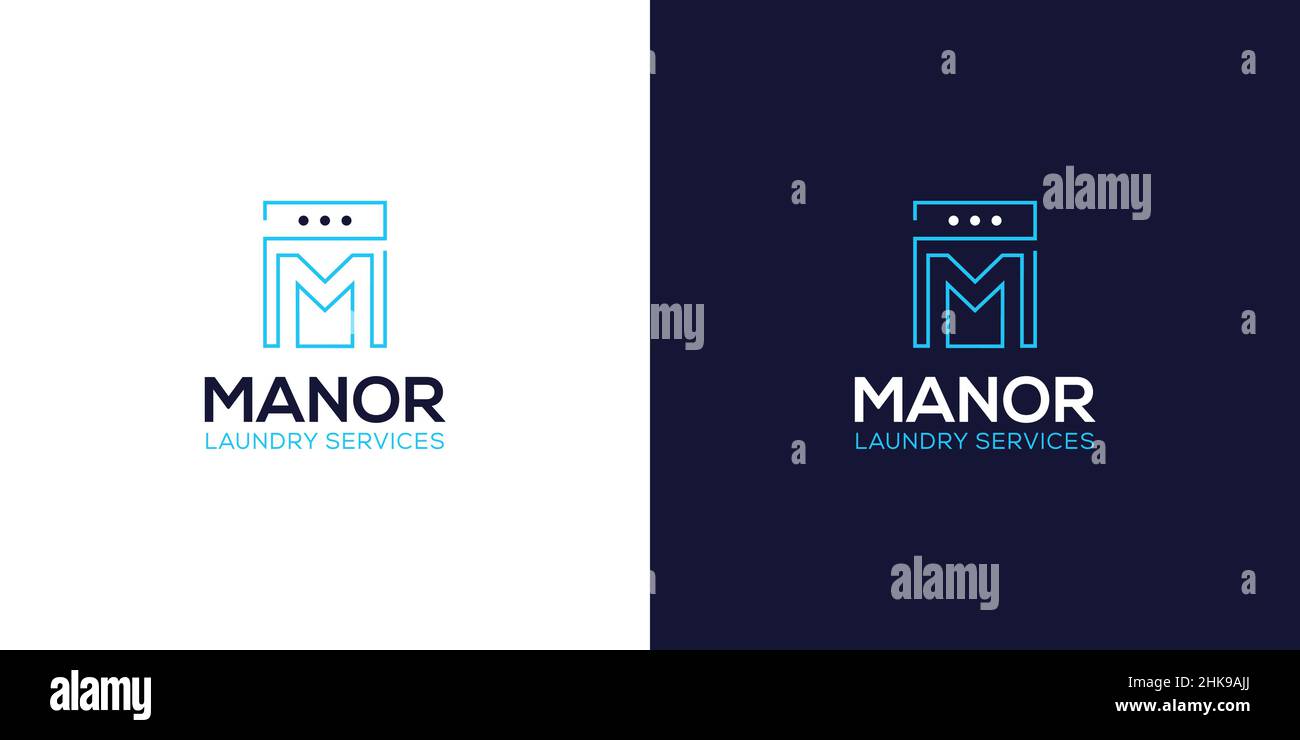 Laundry logo Stock Vector Images - Alamy