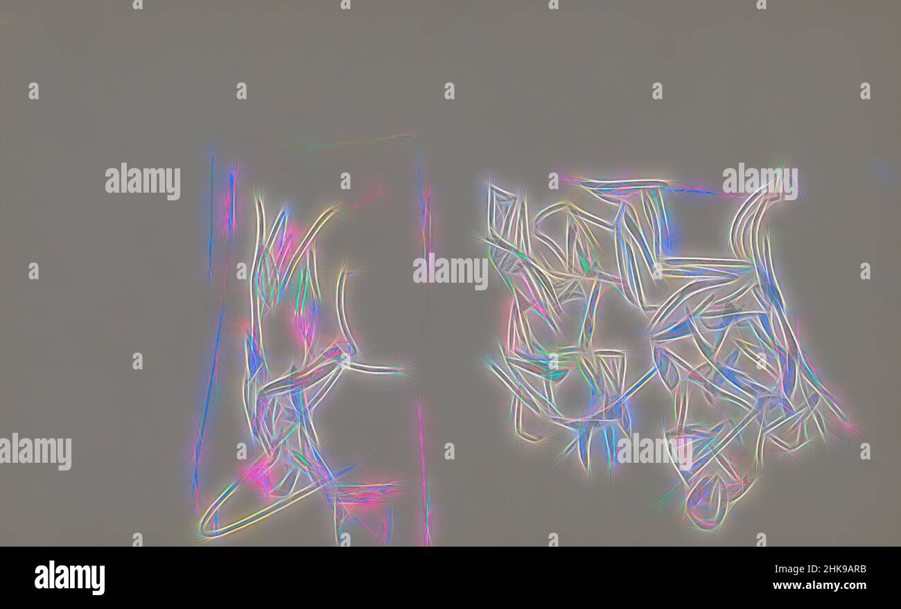 Inspired by Study of three figures, two of them seated men and one ...