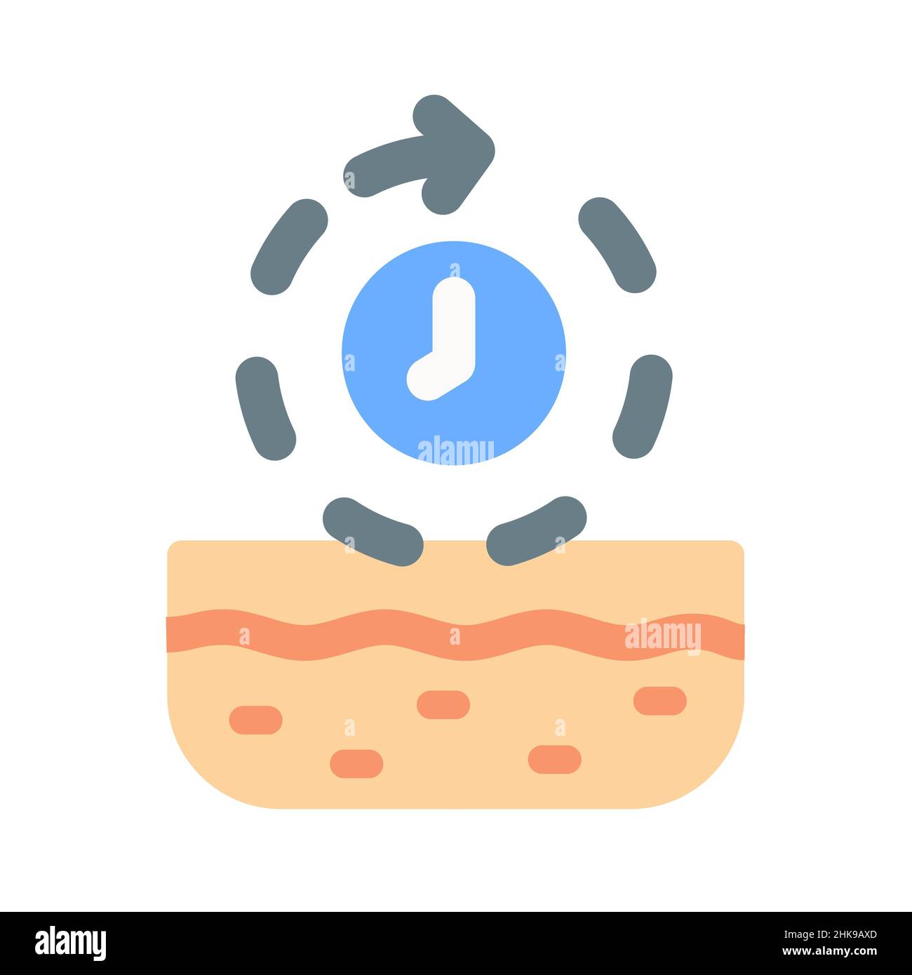 anti aging young treatment beauty dermatology care single isolated icon ...