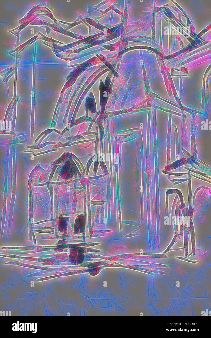 Inspired by Side view of a mosque Istanbul Turkey, Reimagined by ...