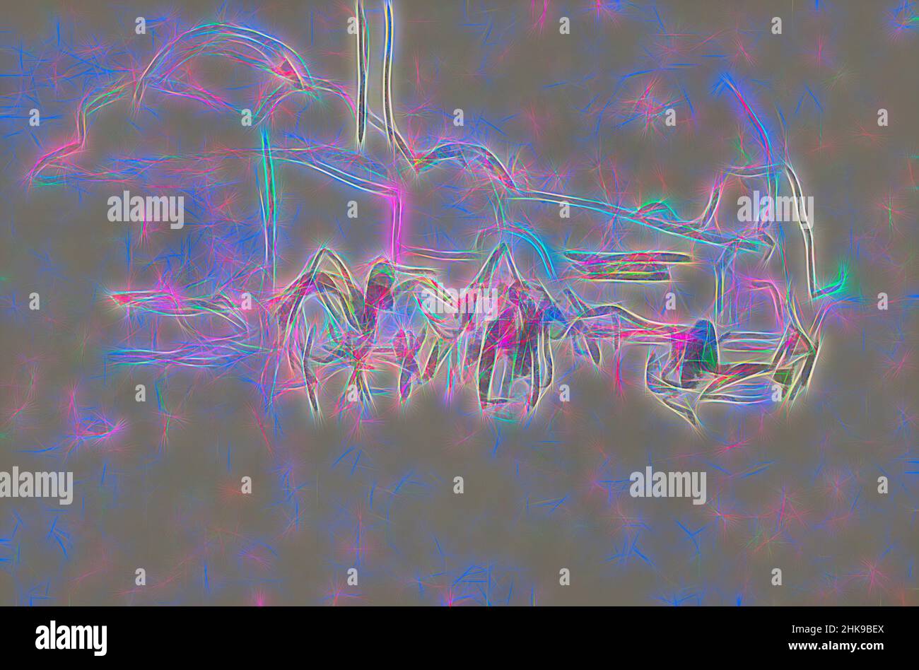 Inspired by Street with figures. Istanbul Turkey, Reimagined by Artotop ...