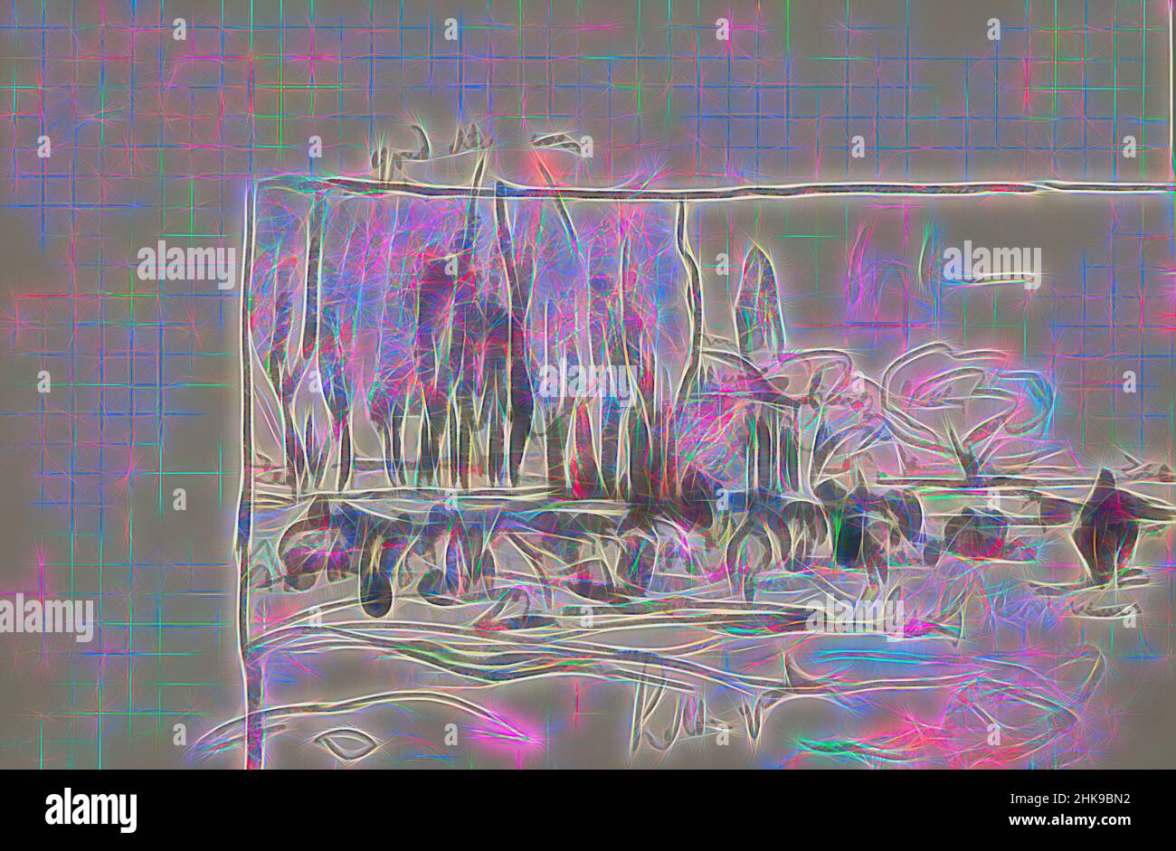 Inspired by Landscape with trees and cattle. Istanbul Turkey ...