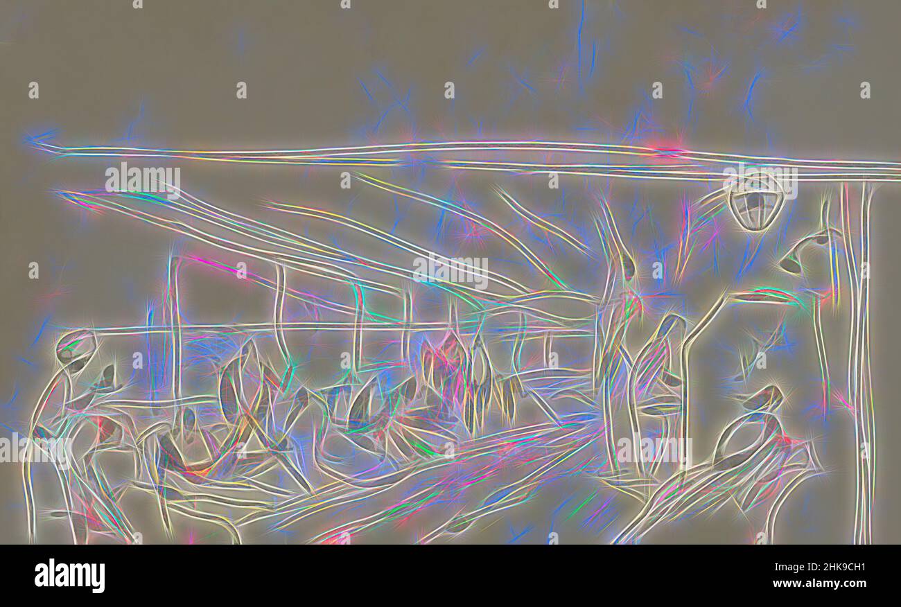 Inspired by Figures on deck chairs on deck of a ship, Reimagined by ...