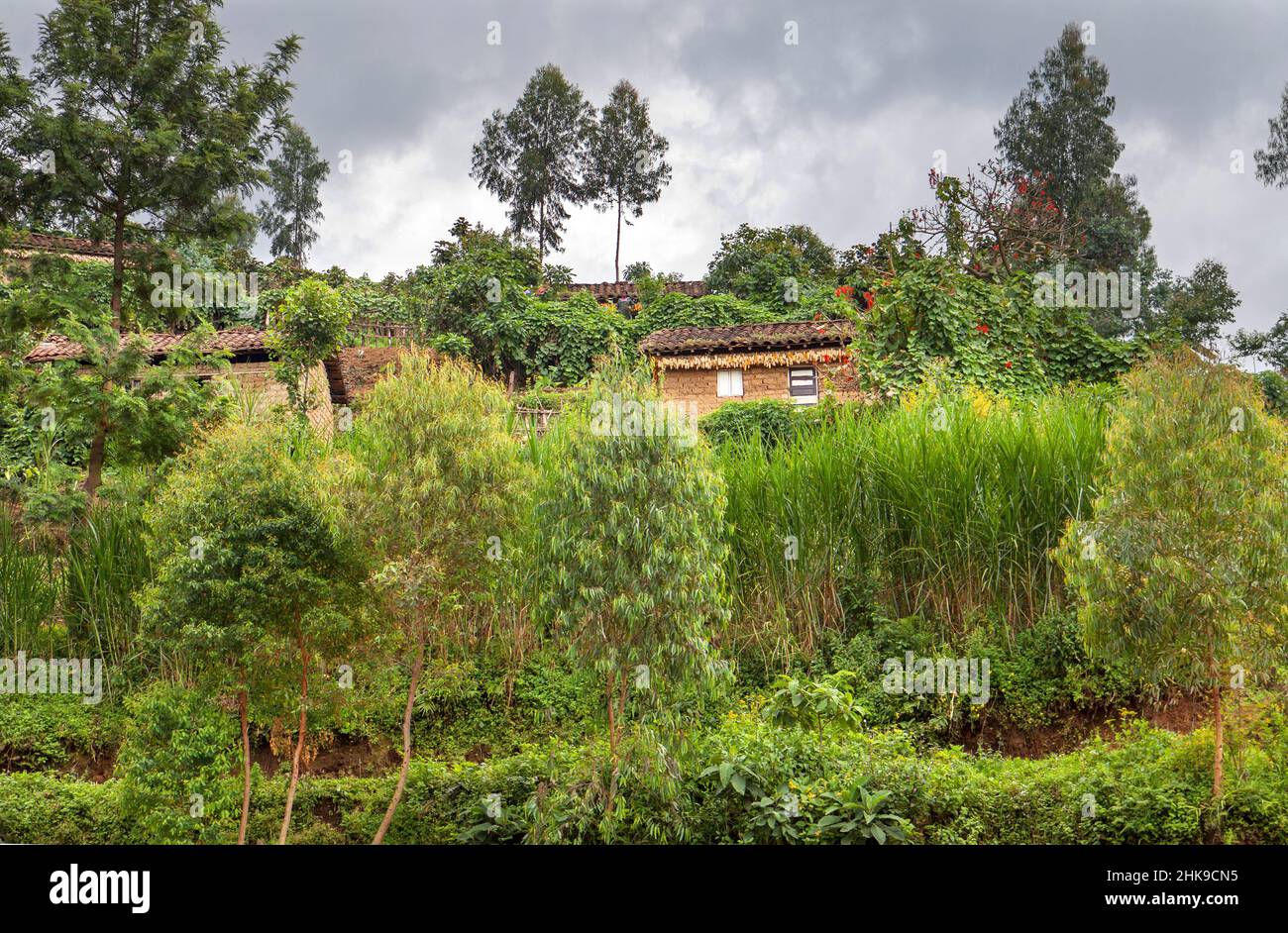 Rwanda, land of a thousand hills Stock Photo - Alamy