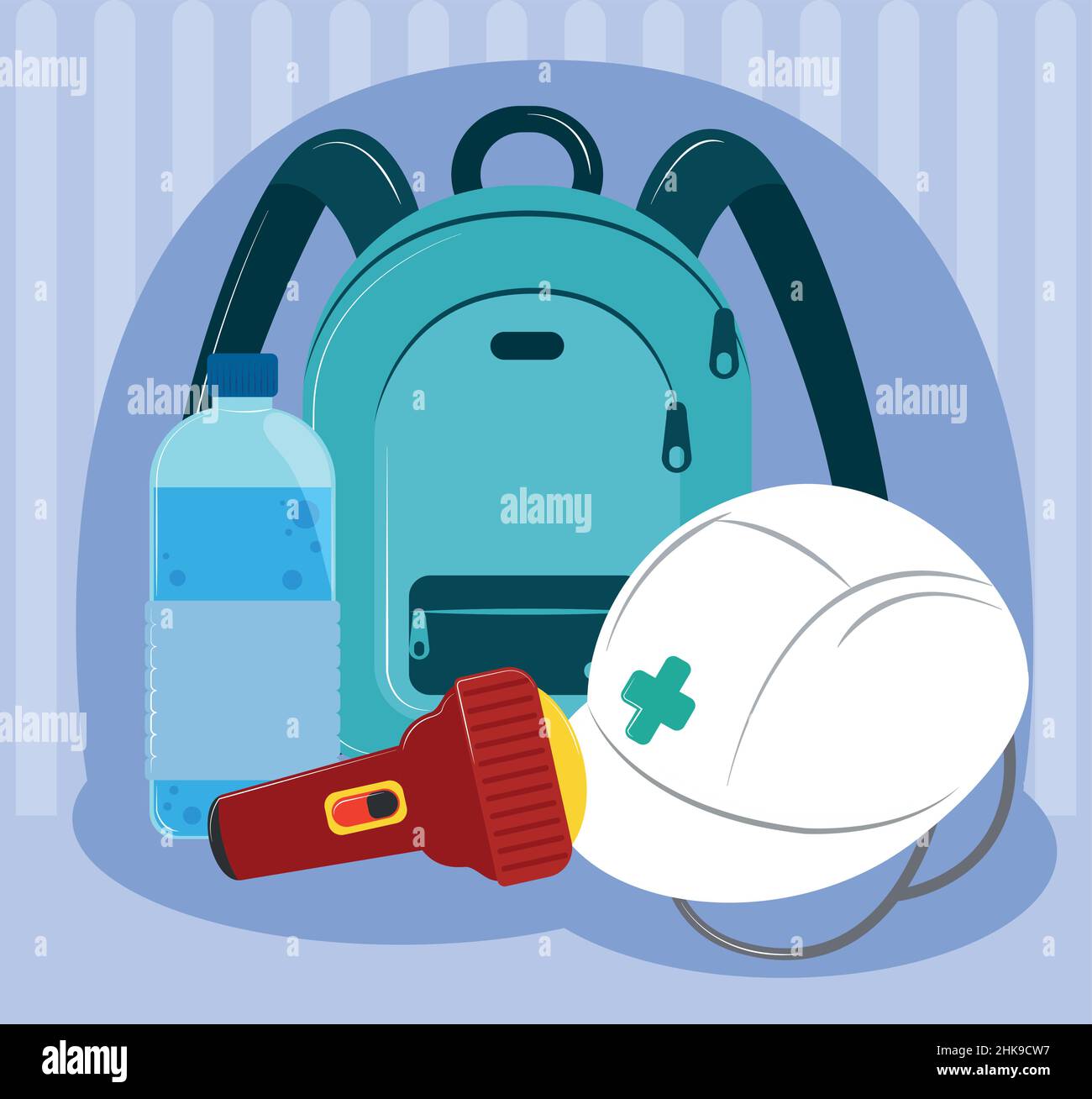disaster kit survival Stock Vector Image & Art - Alamy