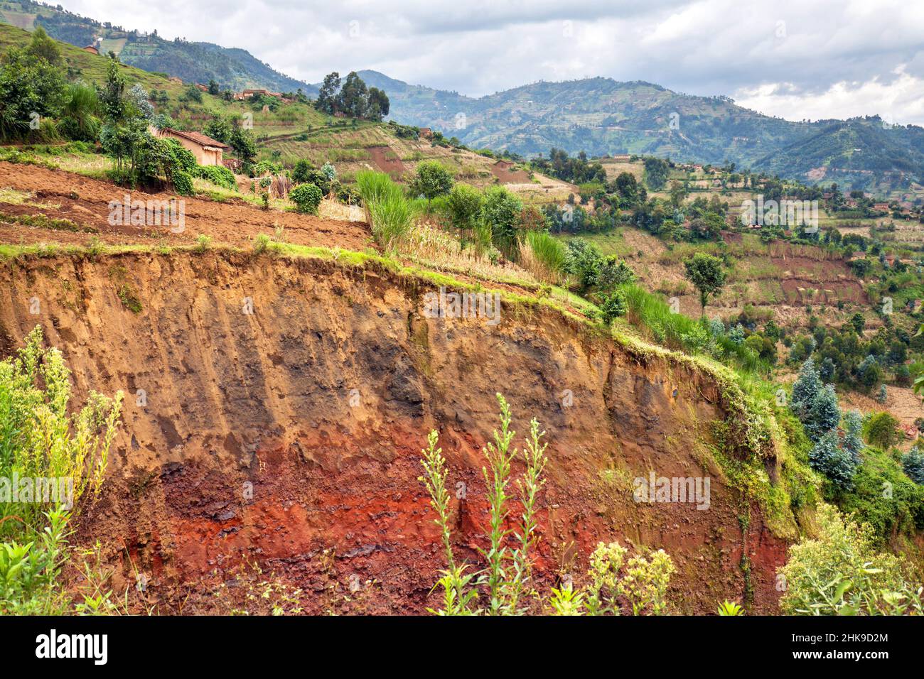 Massive landslide in Rwanda Stock Photo - Alamy