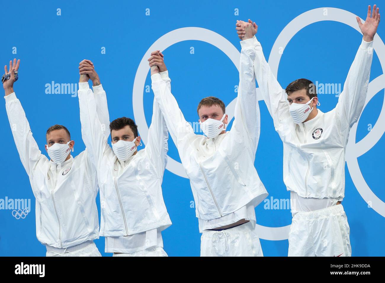 JULY 26th, 2021 - TOKYO, JAPAN: Caeleb Dressel, Blake Pieroni, Bowe ...
