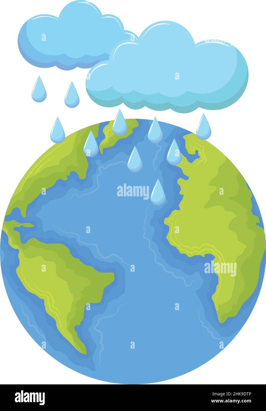 world cloud rain Stock Vector Image & Art - Alamy