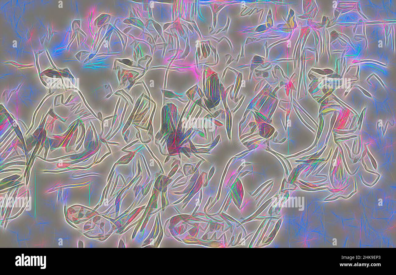 Inspired by Sitting figures at a ceremony in the palace of the Sultan of Djokja. Java ...