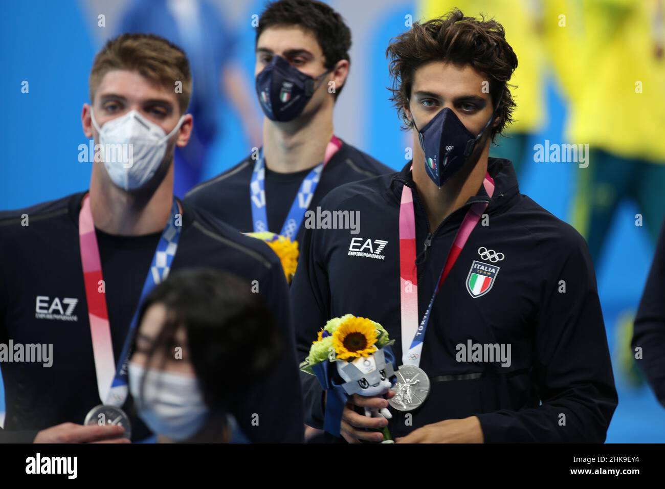 JULY 26th, 2021 - TOKYO, JAPAN: Thomas Ceccon of Italy wins the Silver ...