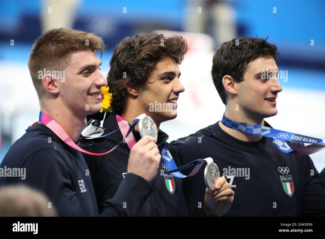 JULY 26th, 2021 - TOKYO, JAPAN: Thomas Ceccon of Italy wins the Silver ...