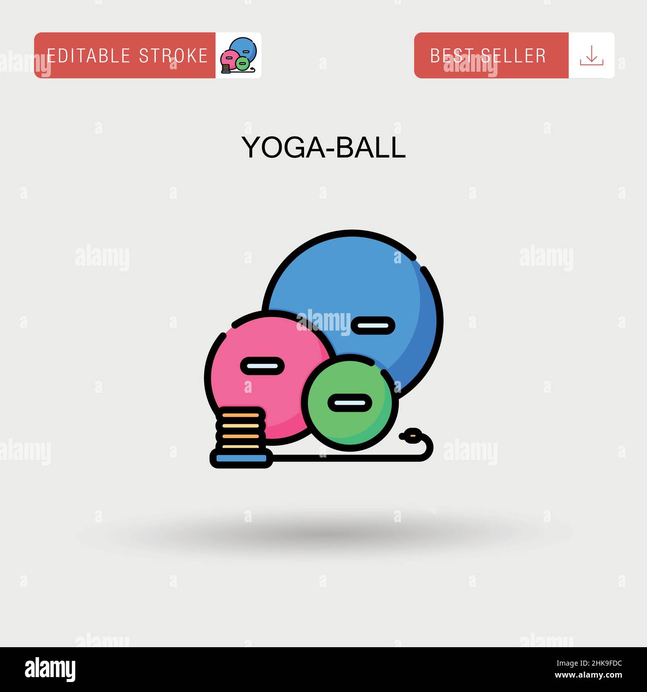 Yoga ball hi-res stock photography and images - Alamy