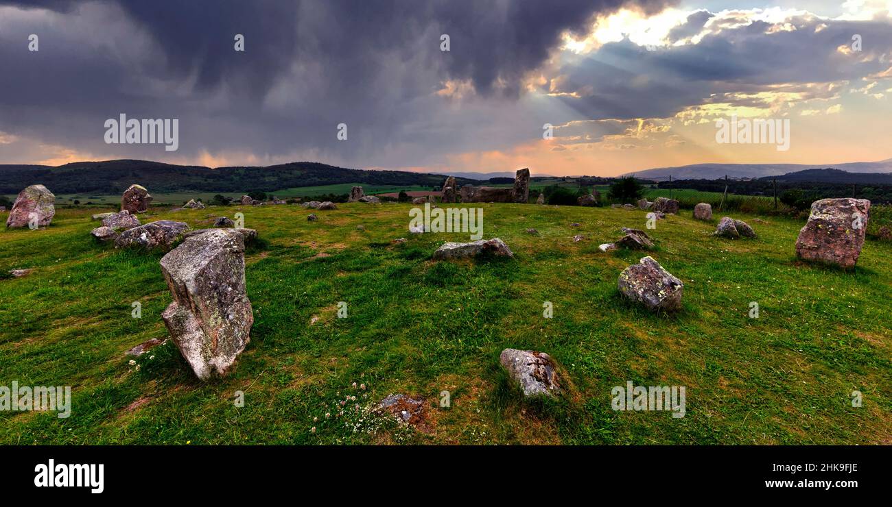 Tomnaverie Stone Circle, Hill of Workship, Tarland, Aberdeenshire ...