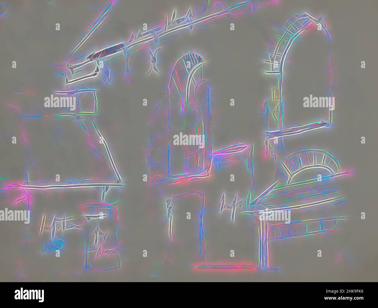 Inspired by Exterior of a church wall with windows, Reimagined by ...