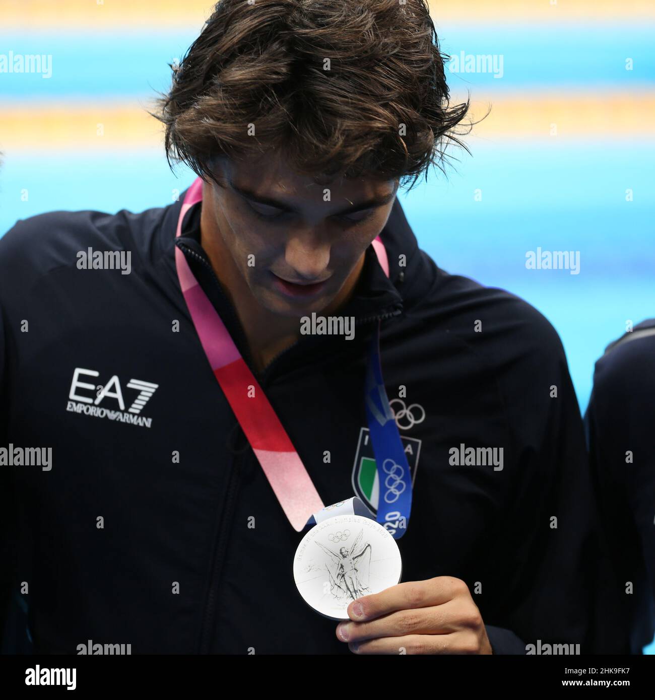 JULY 26th, 2021 - TOKYO, JAPAN: Thomas Ceccon of Italy wins the Silver ...
