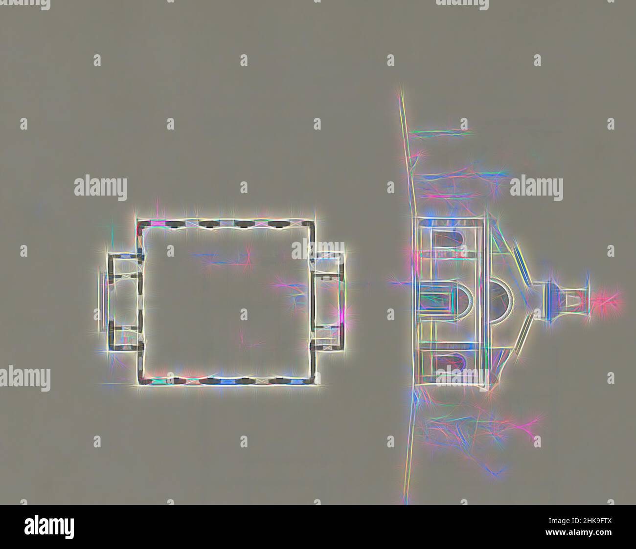 Inspired by Map and facade of a detached building, Reimagined by ...