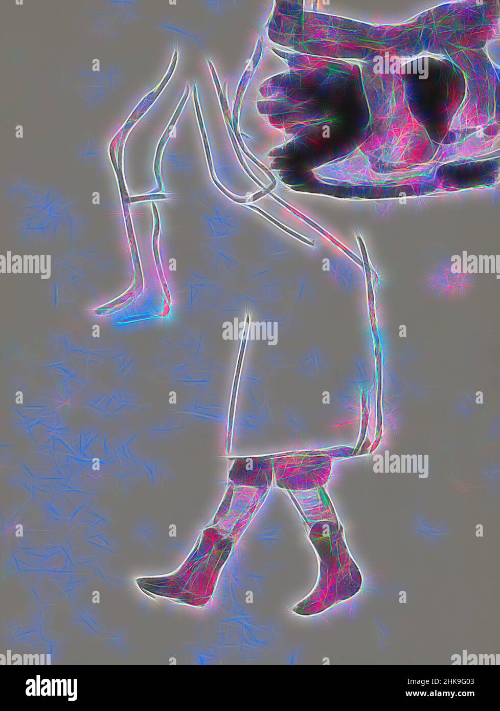 Inspired by The figures wear different garments for the lower body ...