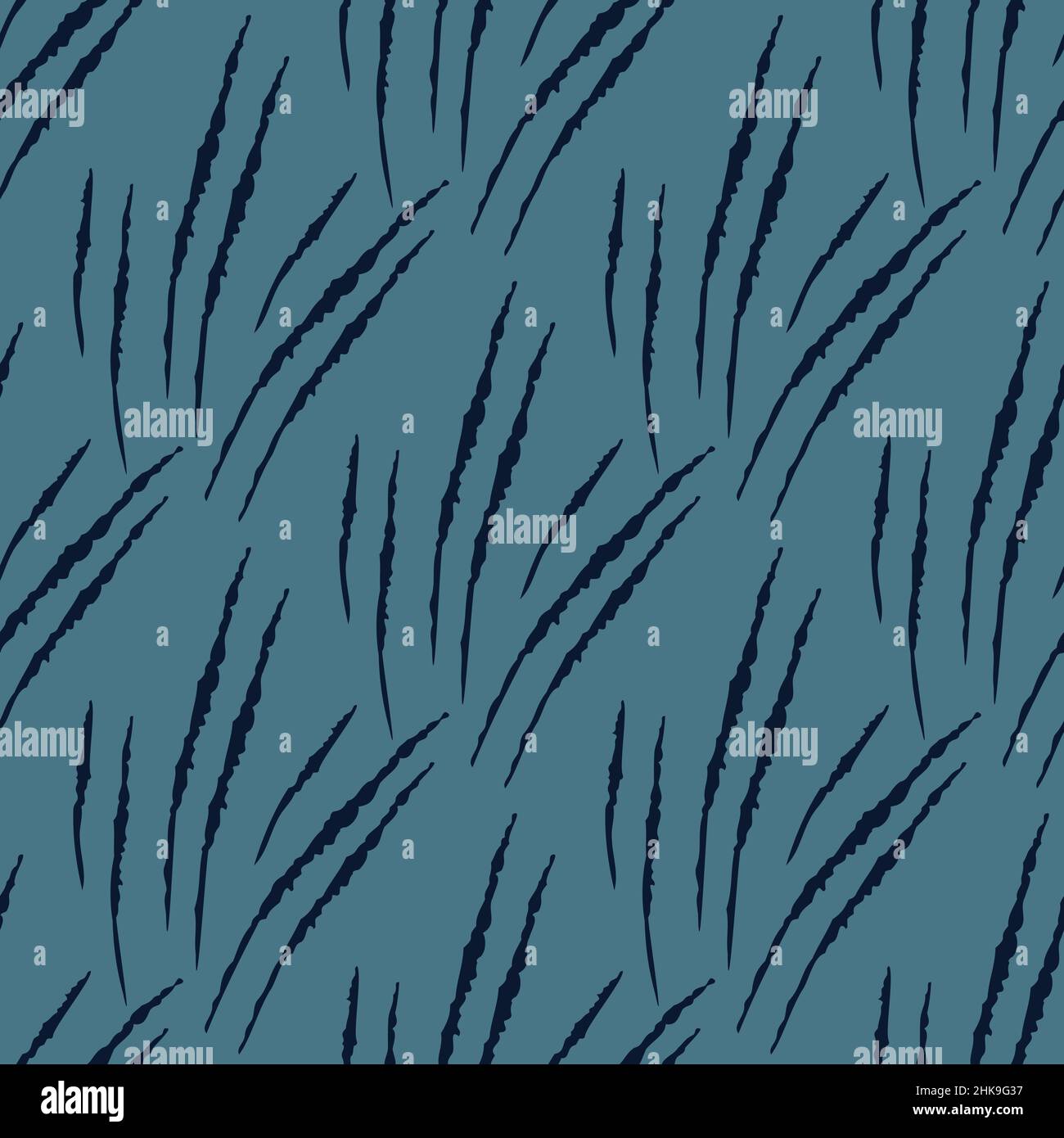 Scratches of seamless pattern. Hand drawn horror background . Repeated ...