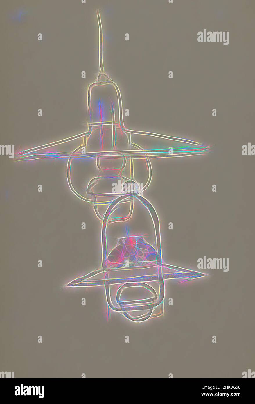 Inspired by Designs for electric suspended lamps, Reimagined by Artotop ...