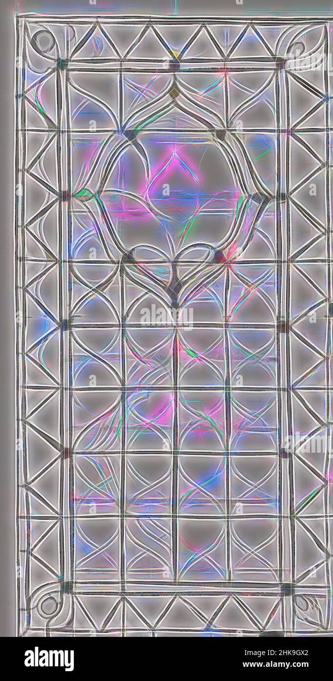 Inspired by Design for a stained glass window, Reimagined by Artotop ...
