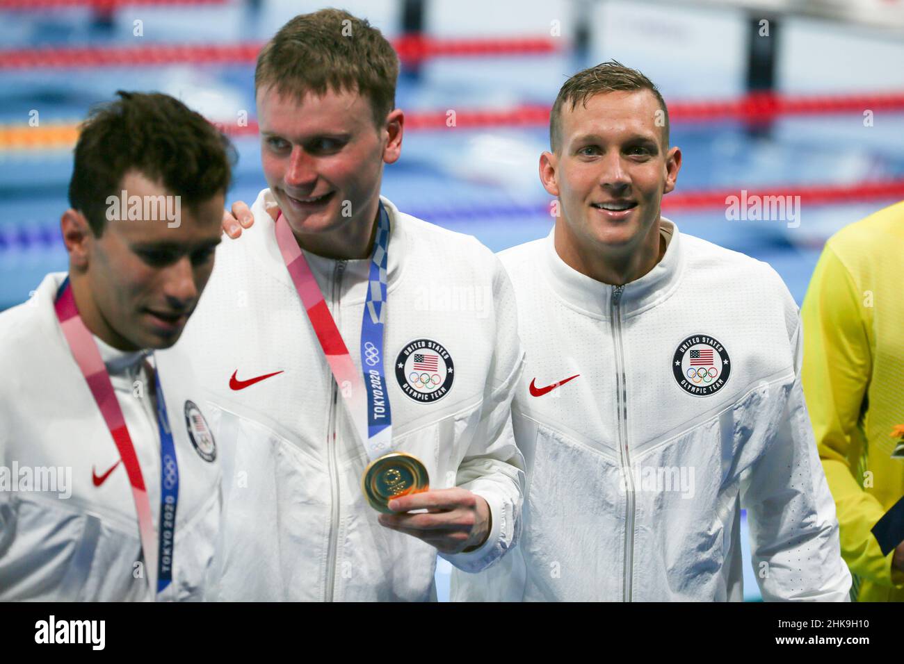JULY 26th, 2021 - TOKYO, JAPAN: Caeleb Dressel, Blake Pieroni, Bowe ...