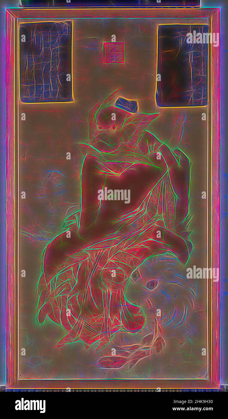 Inspired by Painting, Taoist print depicting Chang Tao-ling. Rubbing ...