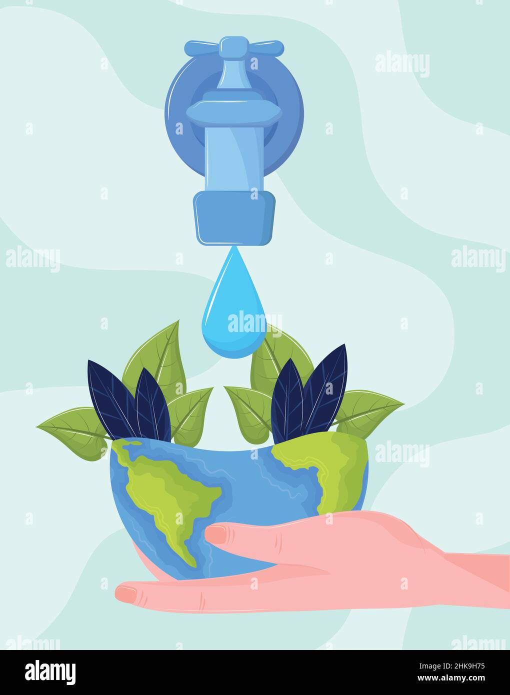 water day concept Stock Vector Image & Art - Alamy