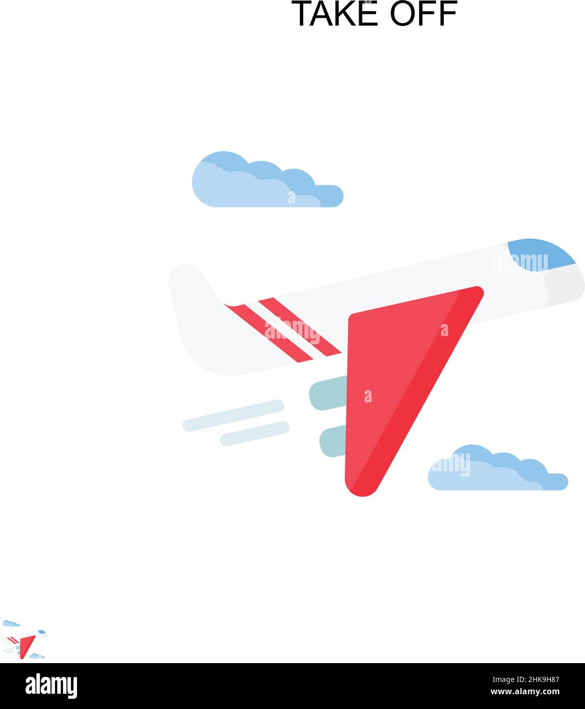 Take off takeoff Stock Vector Images - Alamy