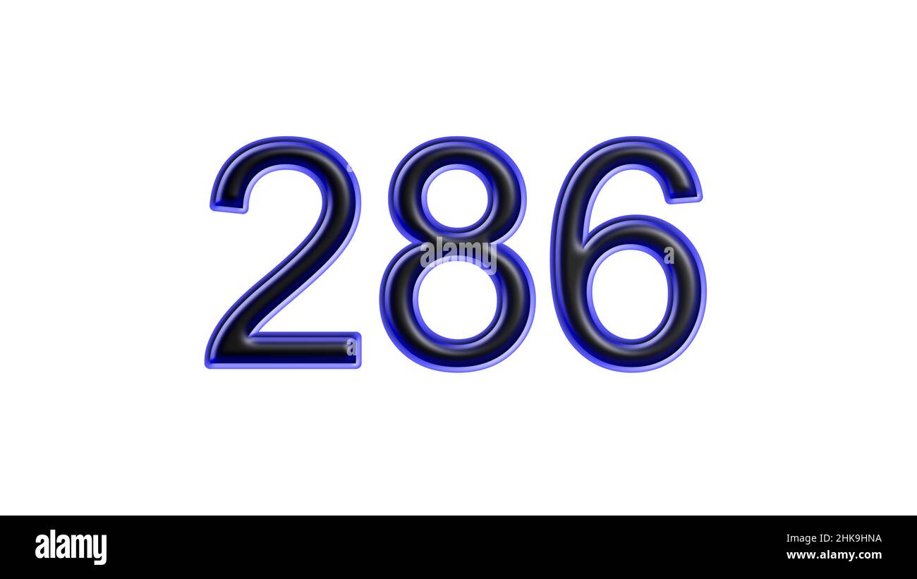 3d number 286 hi-res stock photography and images - Alamy 3d number 286 hi-res stock photography and images - Alamy