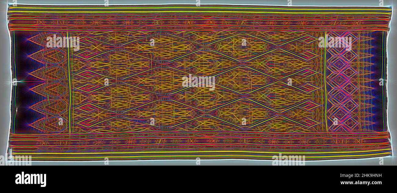 Inspired by Cloth, Pua, Cloth with on the central part the snake motif ...