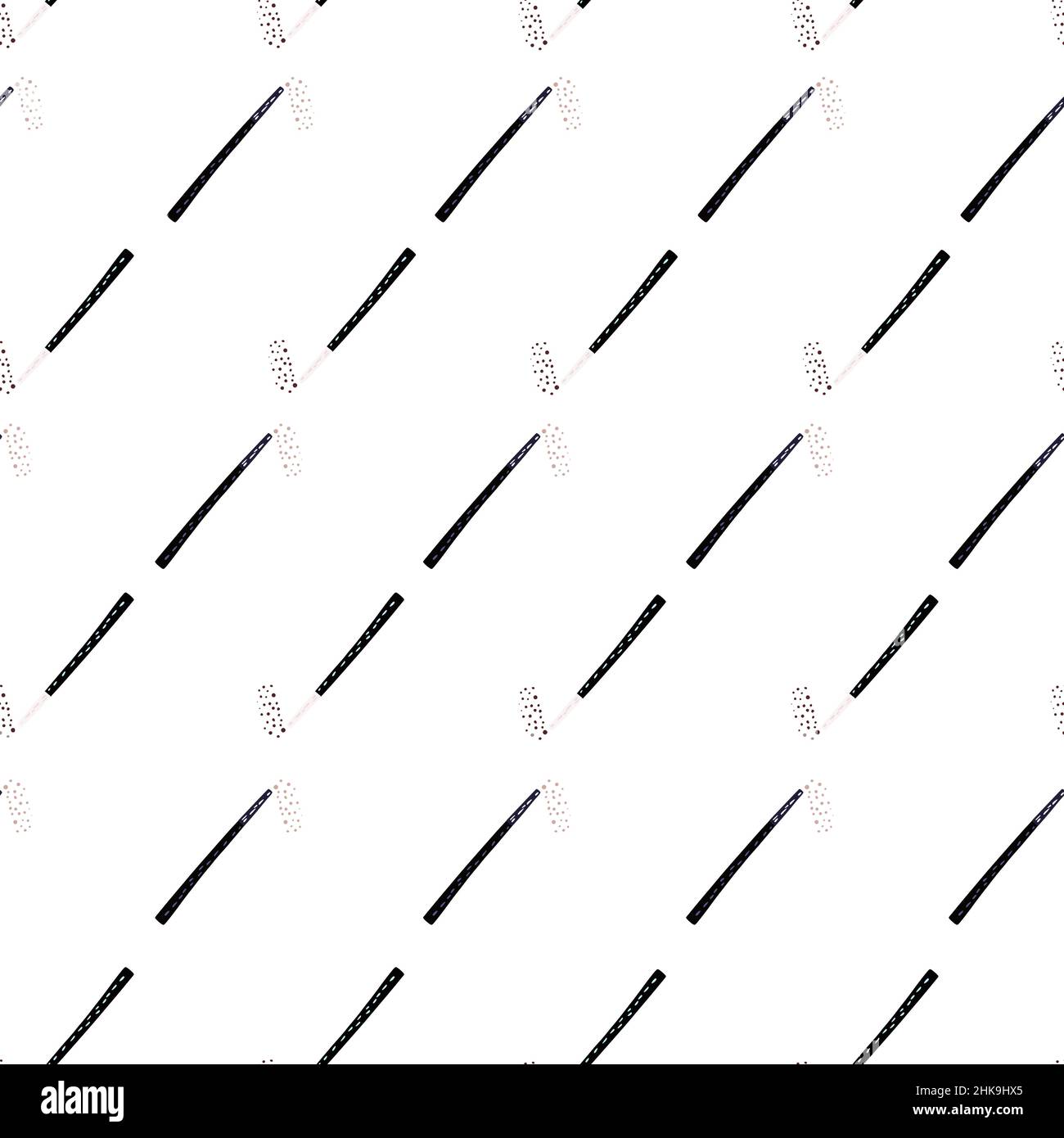 Magic wand seamless pattern. Magic background . Repeated texture in ...