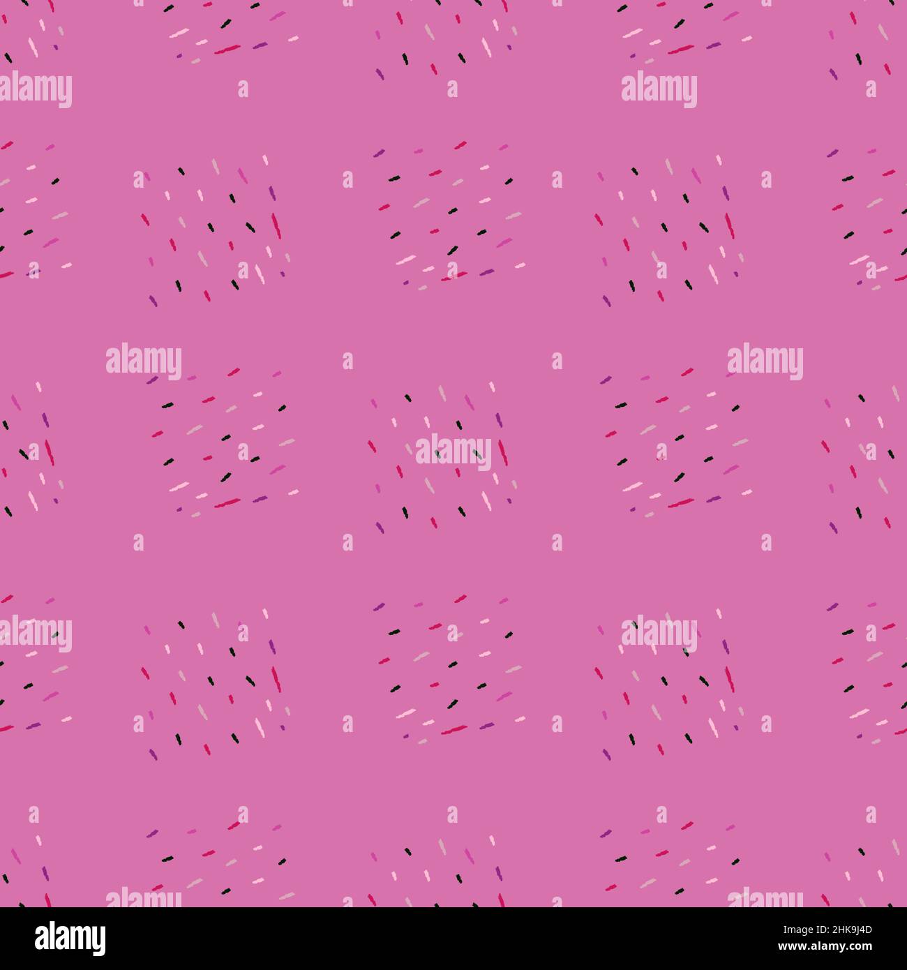 Vintage dashes seamless pattern. Minimalist decoration background ...