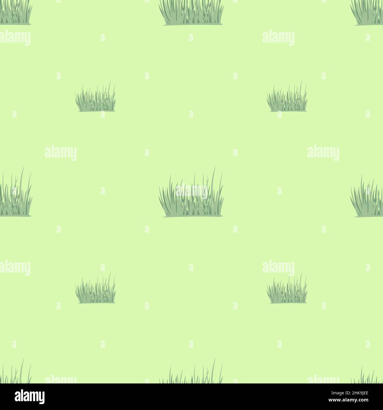 Grass seamless pattern. Background of lawn. Repeated texture in flat ...
