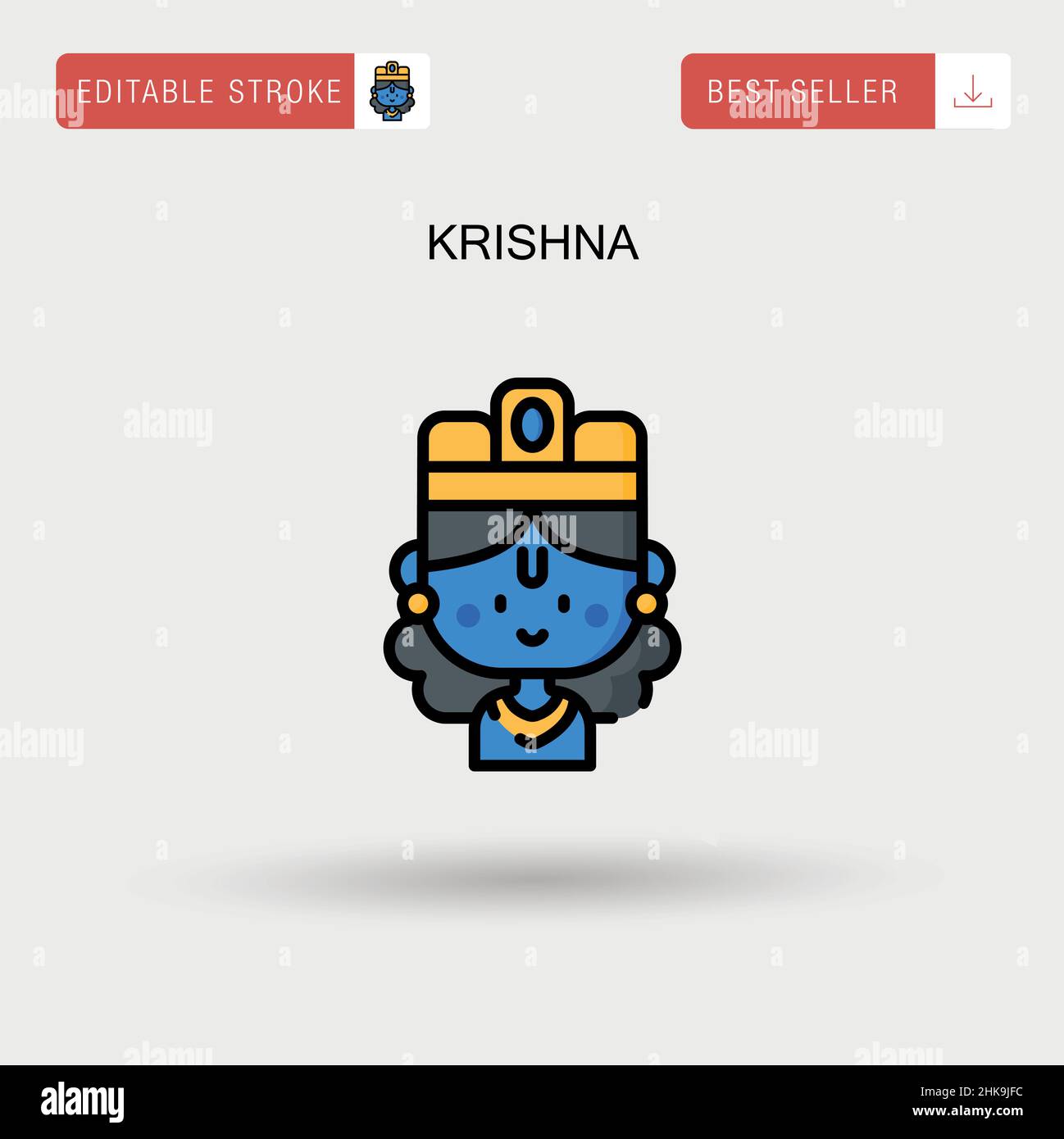 Traditional indian religious painting Stock Vector Images - Alamy