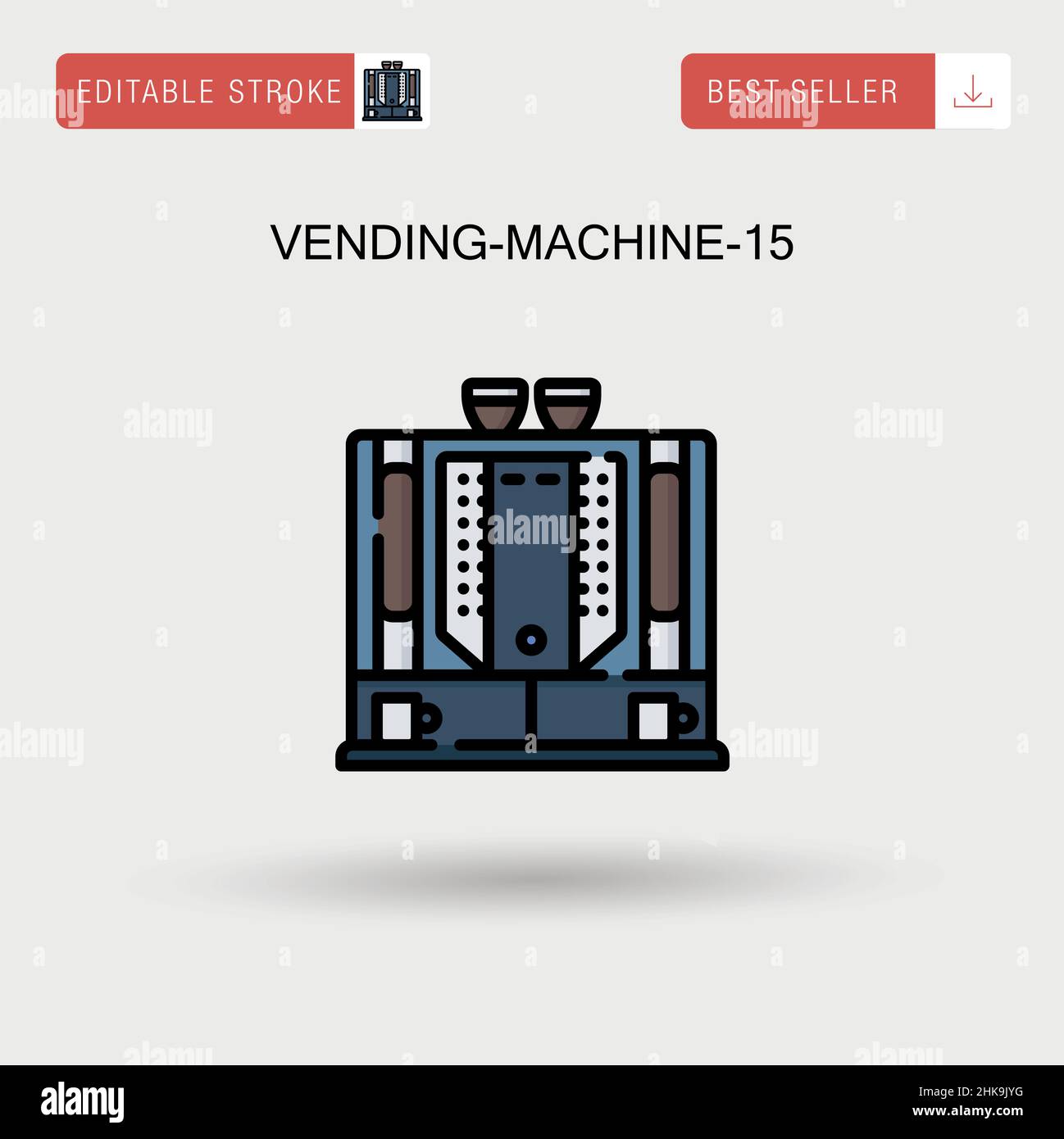 Vending machine icon vector Stock Vector Images - Alamy