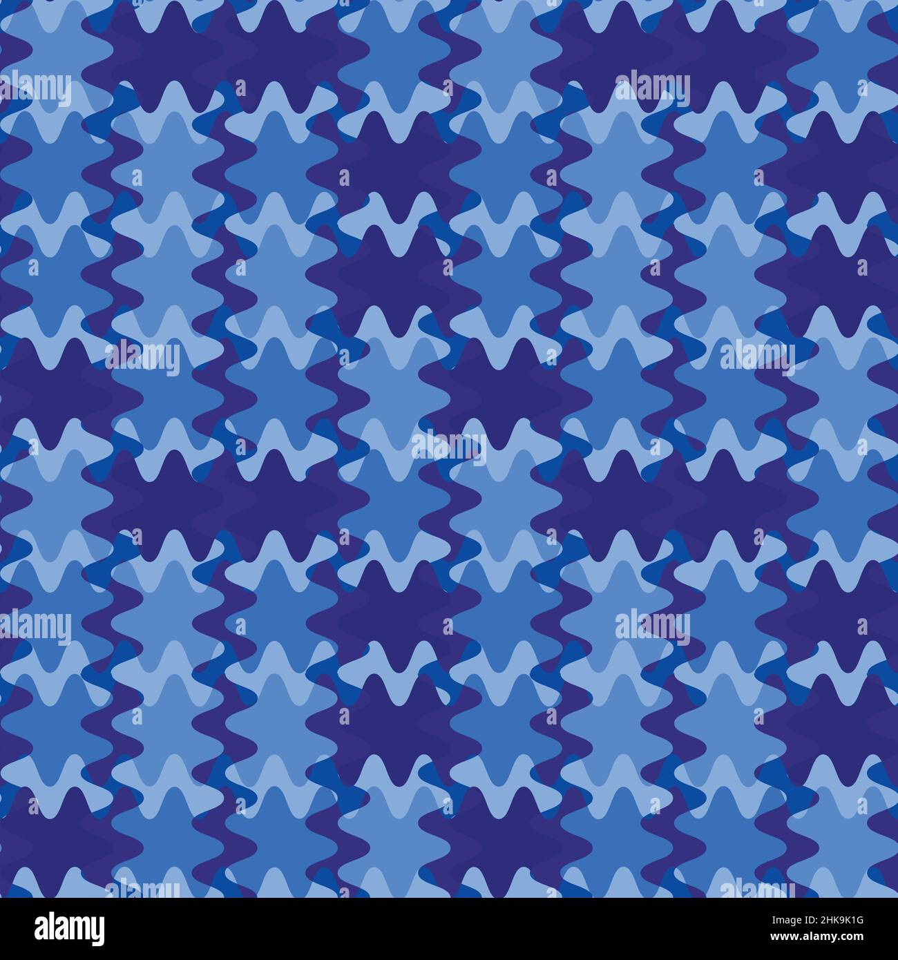 A seamless pattern on a square background is a patchwork mat made of ...