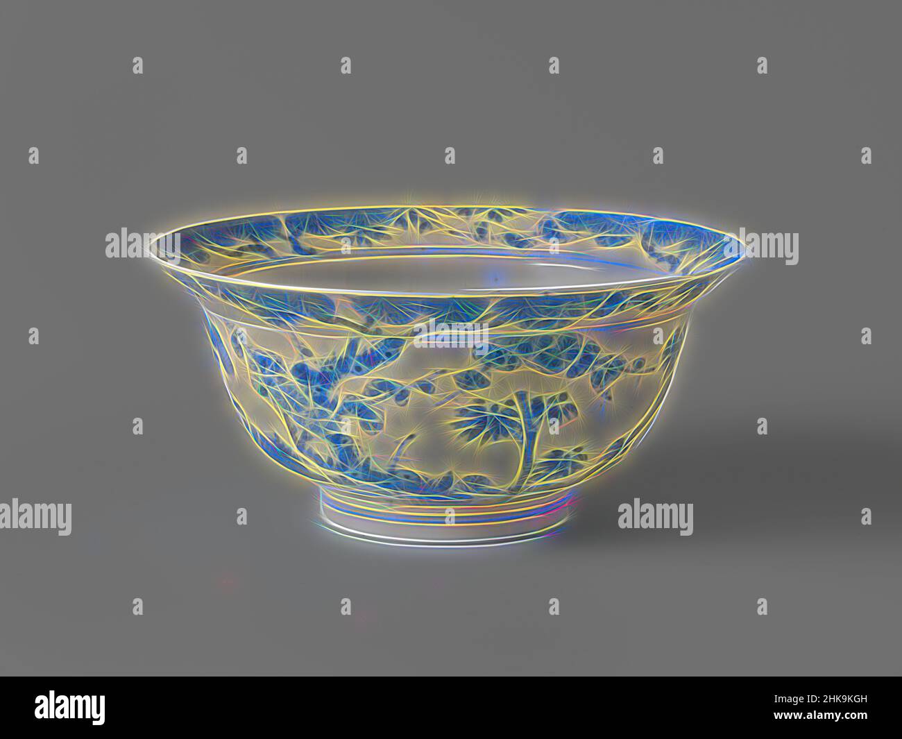 Underglaze blue landscape design hi-res stock photography and images ...