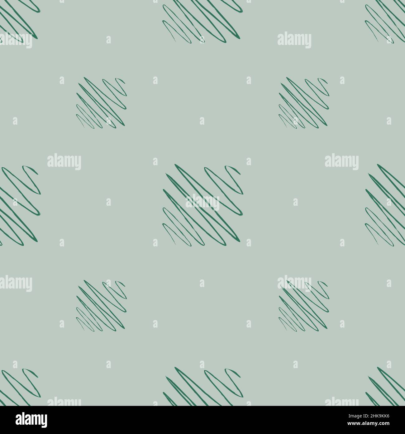 Soundwave seamless pattern. Curve waves background. Repeated texture in ...