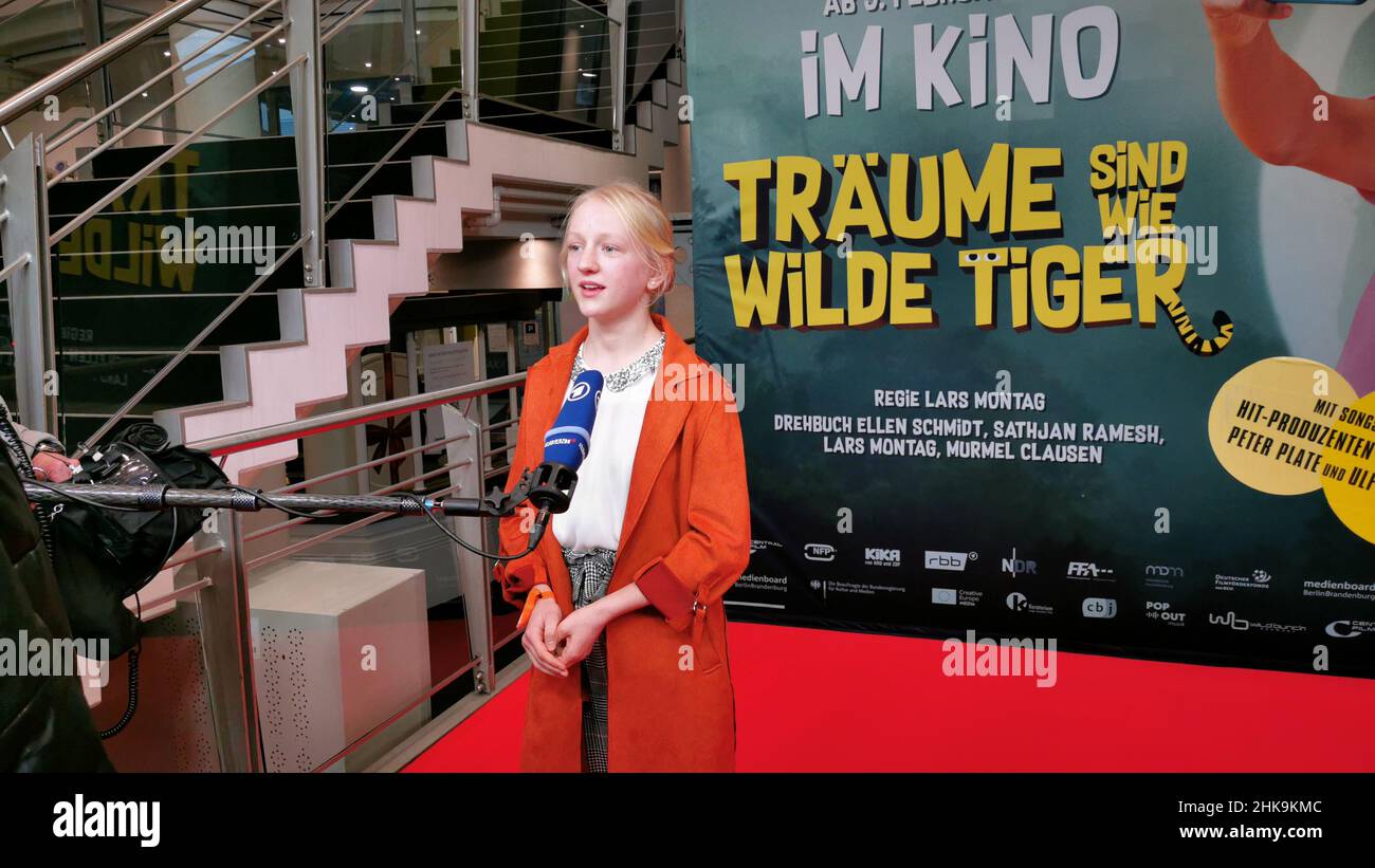 Annlis Krischke bei der Premiere des Kinofilms 'Träume sind wie wilde ...