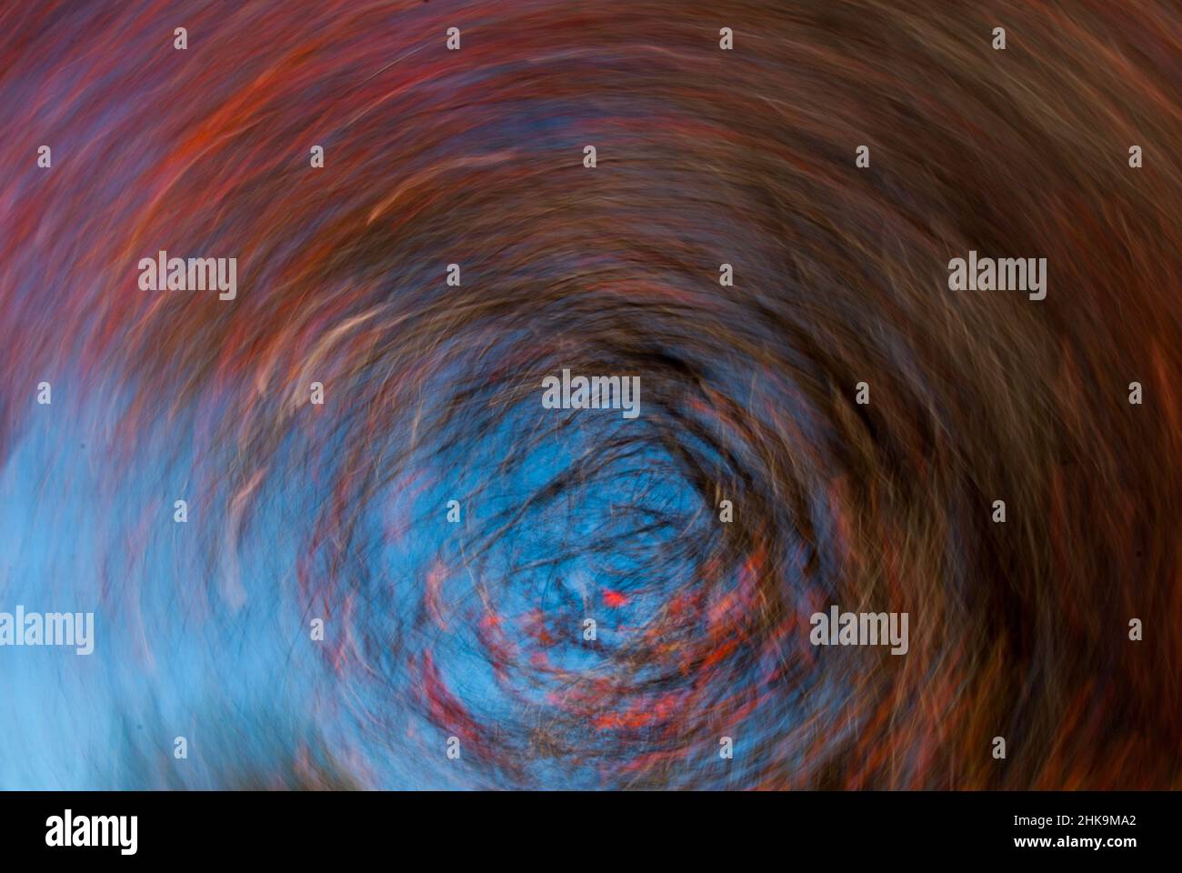 A whirling Maelstrom of color - visual effect Stock Photo - Alamy