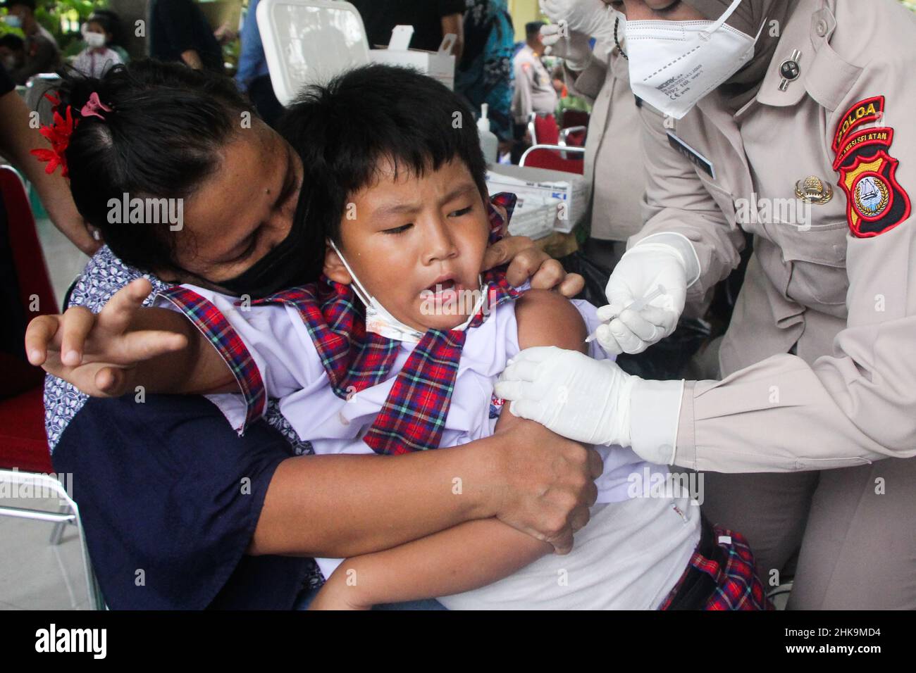Makassar, South Sulawesi, Indonesia. 3rd Feb, 2022. A number of ...