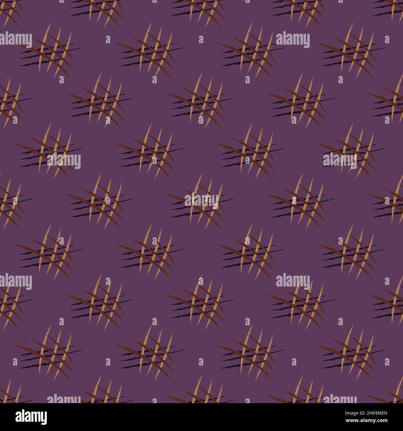 Scratches seamless pattern. Grunge texture. Horror design. Repeated ...